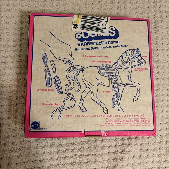 Barbie | Toys | 98 Dallas Barbie Dolls Horse | Poshmark